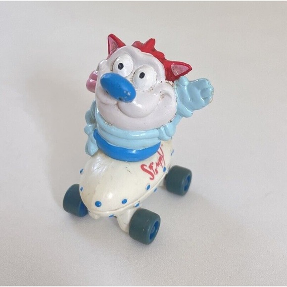 Nickelodeon | Toys | Vintage 994 Hardees Stimpy Vehicle Rocket Car Ren ...